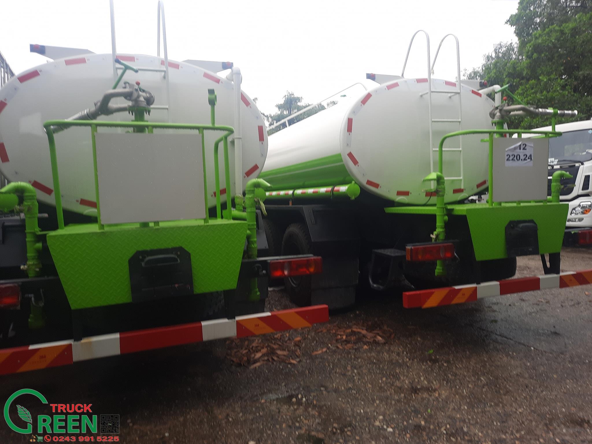 Xe tưới nước rửa đường 20 khối Dongfeng - DFCV